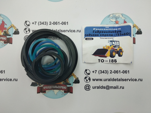 Ремкомплект г/ц. подъема стрелы (125х60) ТО-18Б : Свердловская область ...
